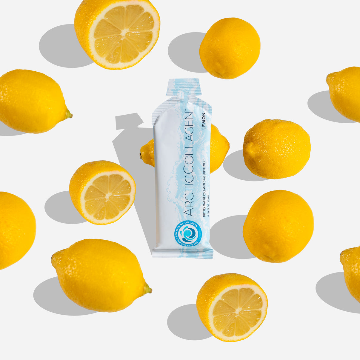 Marine Collagen Lemon Supplement | ArcticCollagen™